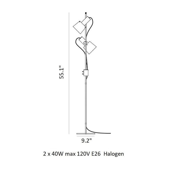 Original BTC Chester Floor Lamp - 2Modern