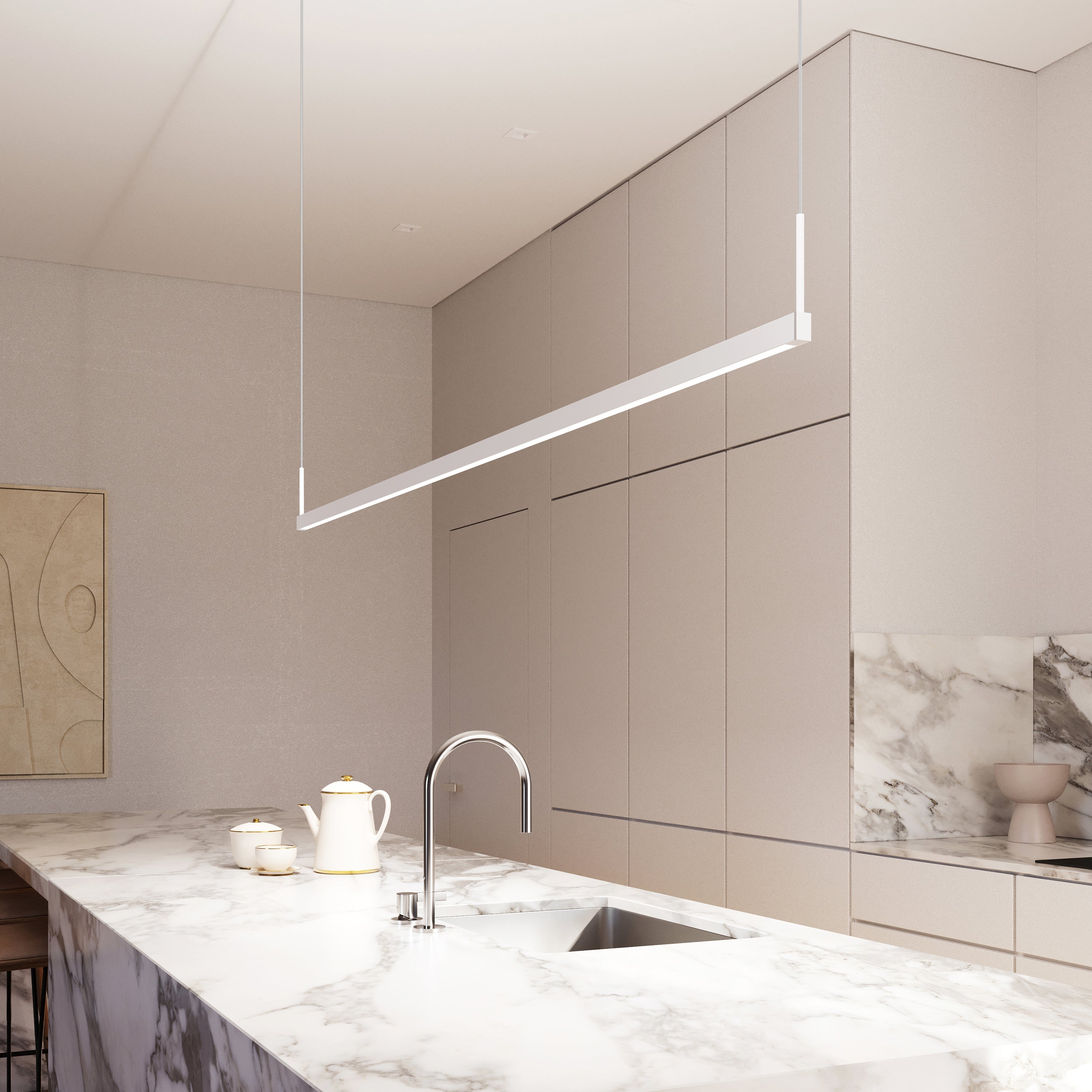 Sonneman Thin-Line™ Sided LED Pendant Light - 2Modern