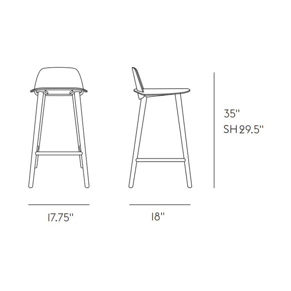 Muuto Nerd Stool - 2Modern