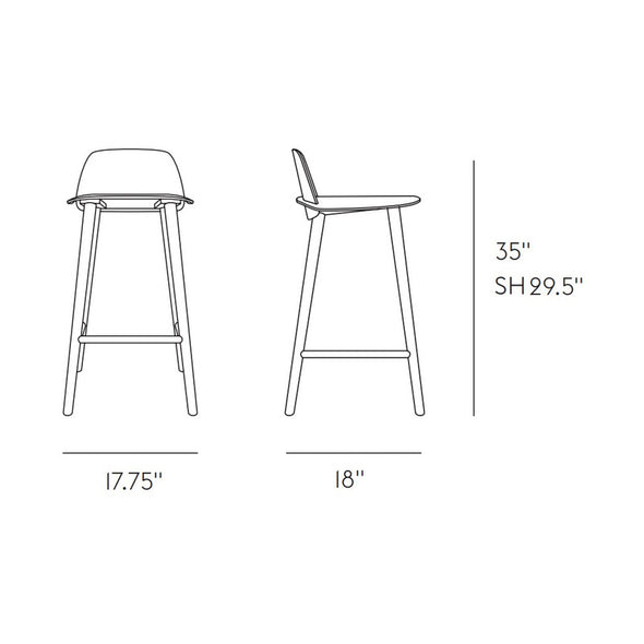 Muuto Nerd Stool - 2Modern