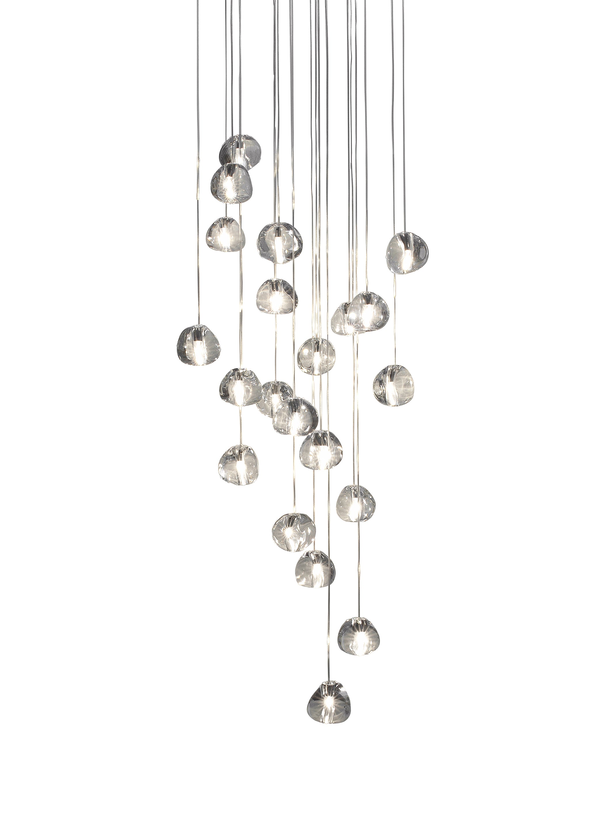 Terzani Mizu Square Cluster Pendant Light - 2Modern
