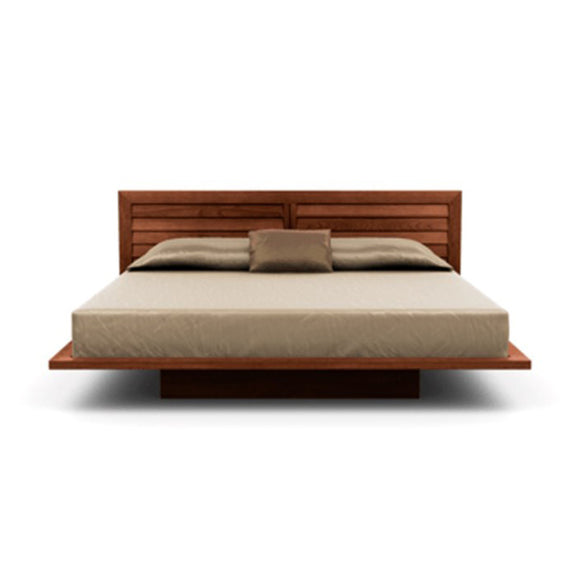 Copeland Furniture Moduluxe Bed with Clapboard Headboard - 2Modern