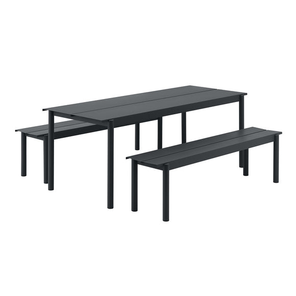Muuto Linear Steel Outdoor Bench - 2Modern