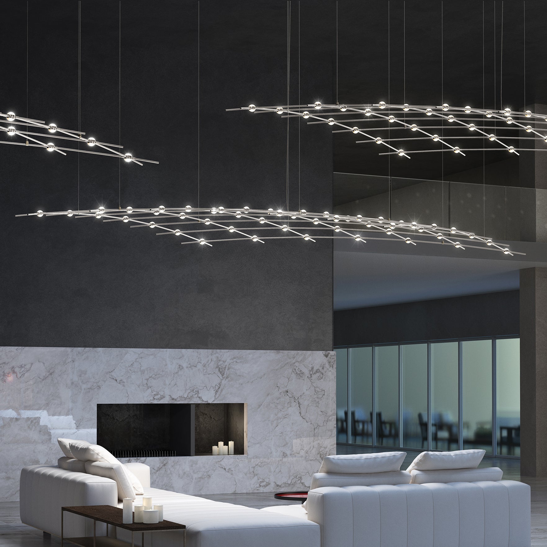 Sonneman Constellation Aquarius Major Pendant Light - 2Modern