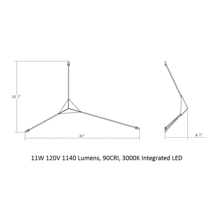 Sonneman Abstract LED Wall / Ceiling Light - 2Modern
