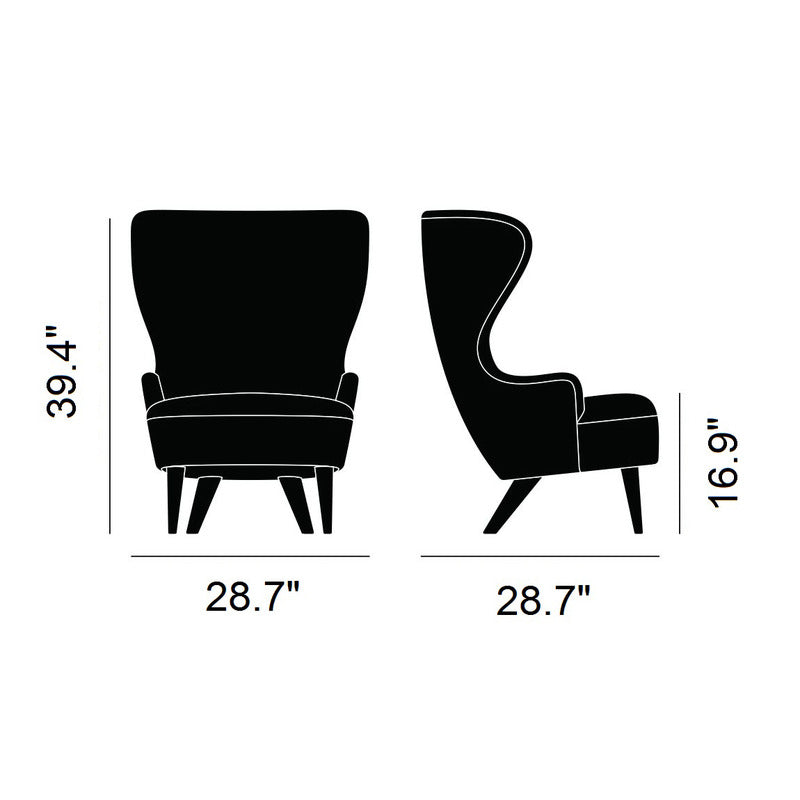 Tom Dixon Wingback Micro Chair - 2Modern