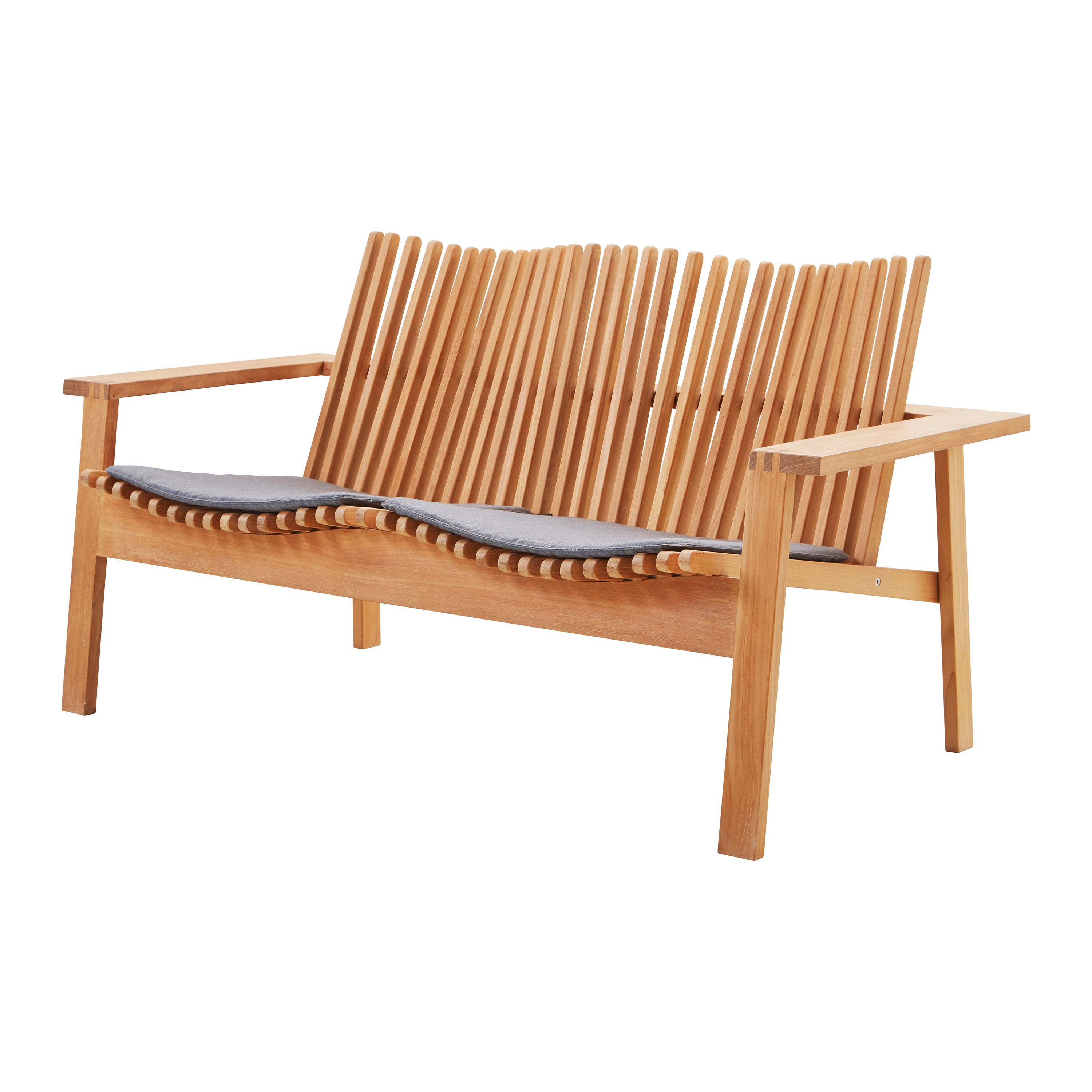 Cane-line Amaze Outdoor Teak Stackable 2 Seater Sofa - 2Modern