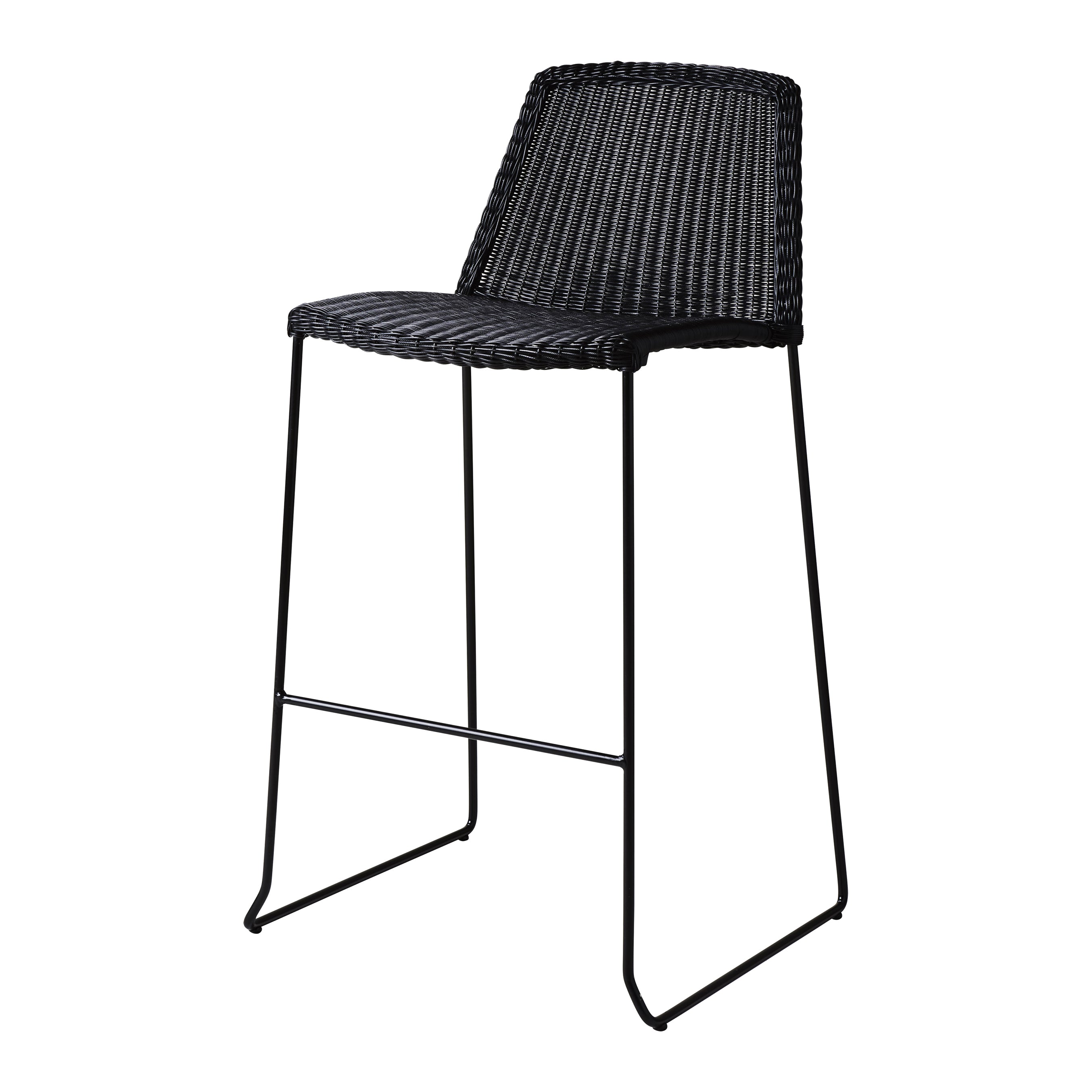 Cane-line Breeze Outdoor Stackable Bar Chair - 2Modern