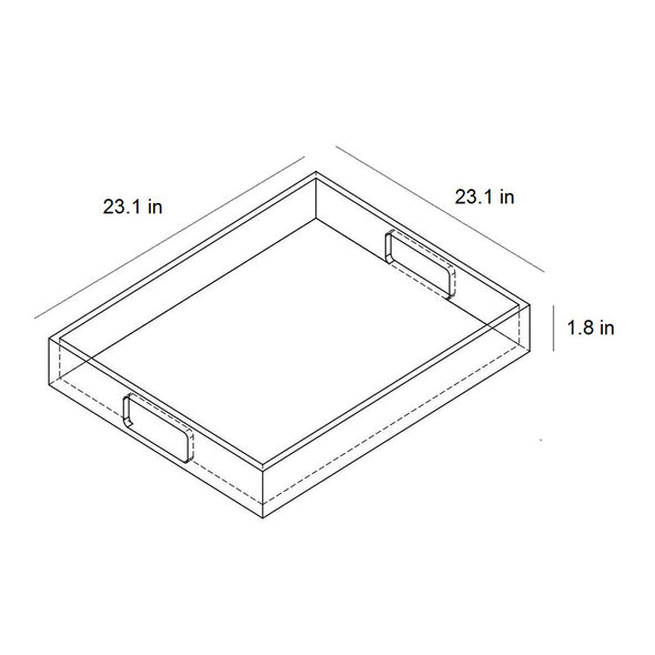 Cane-line Club Tray - 2Modern