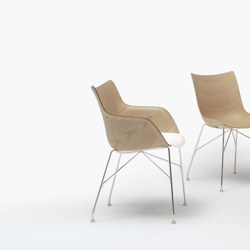 Kartell Q/Wood Chair - 2Modern