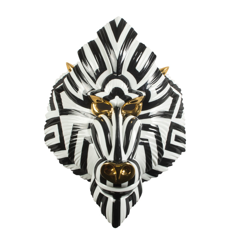 Lladro Mandrill Mask - 2Modern