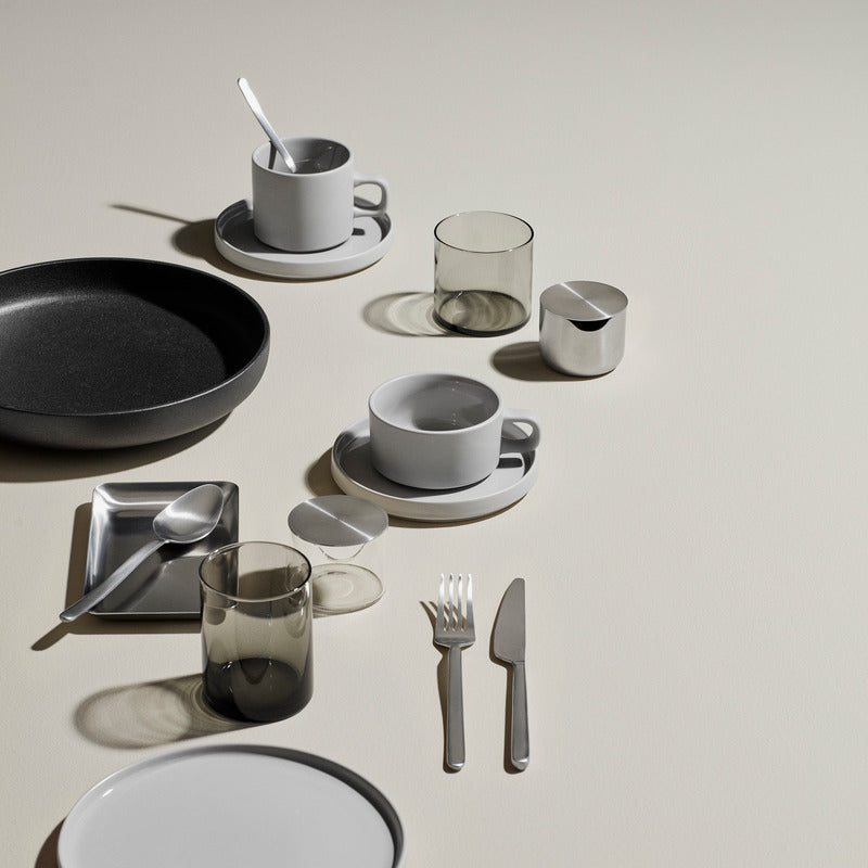 Blomus Pilar Tea Cup with Saucer (Set of 4) - 2Modern