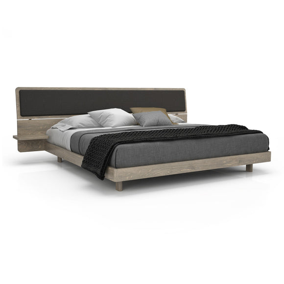 Huppe Alma Upholstered Bed with Extended Headboard - 2Modern