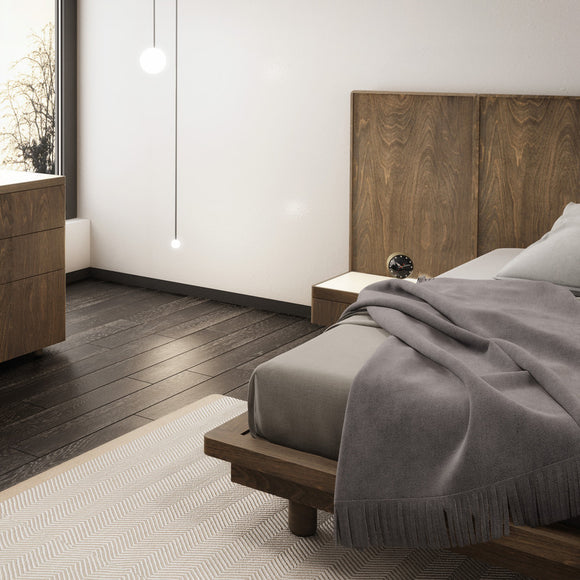 Huppe Surface Bed with Extendable Headboard - 2Modern