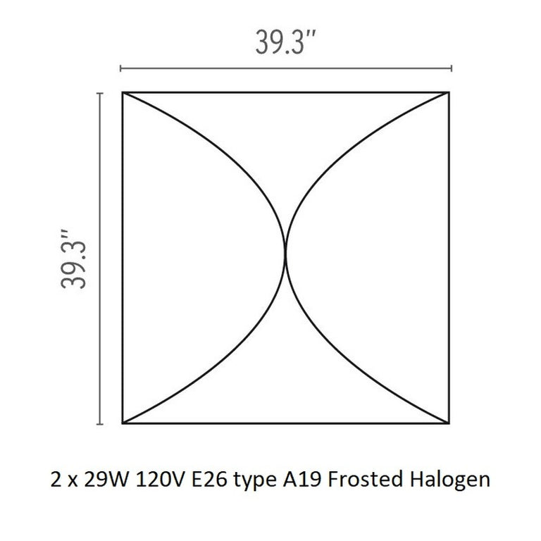 FLOS Ariette Wall / Ceiling Light - 2Modern