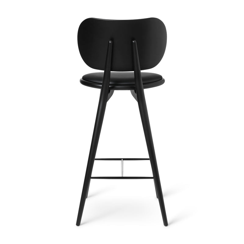 Mater High Stool with Backrest - 2Modern