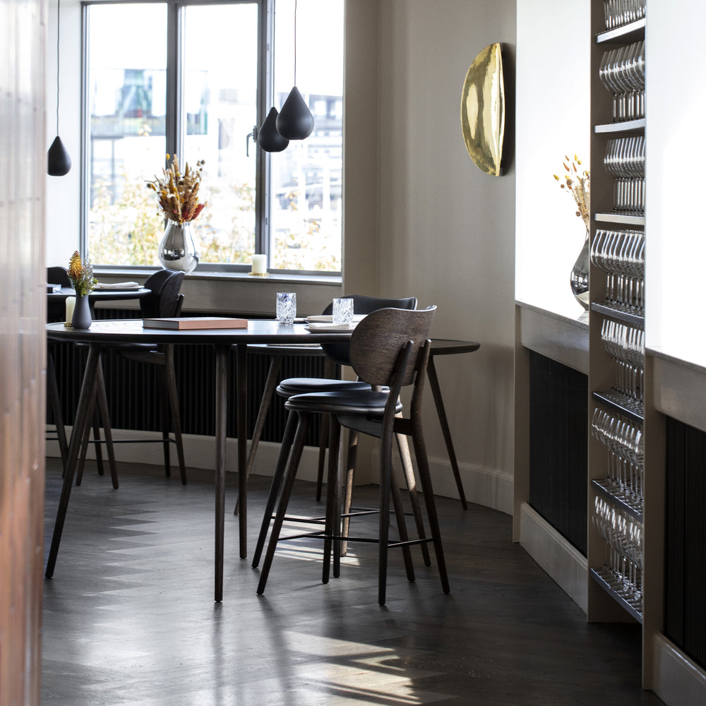 Mater High Stool with Backrest - 2Modern