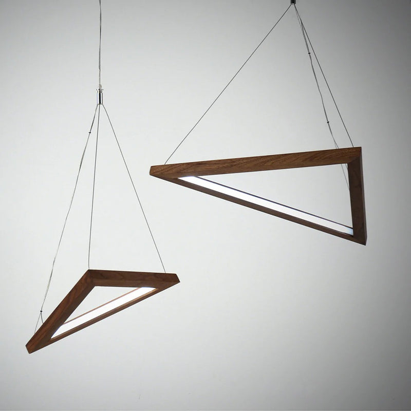 Hollis and Morris Triangle LED Pendant Light - 2Modern