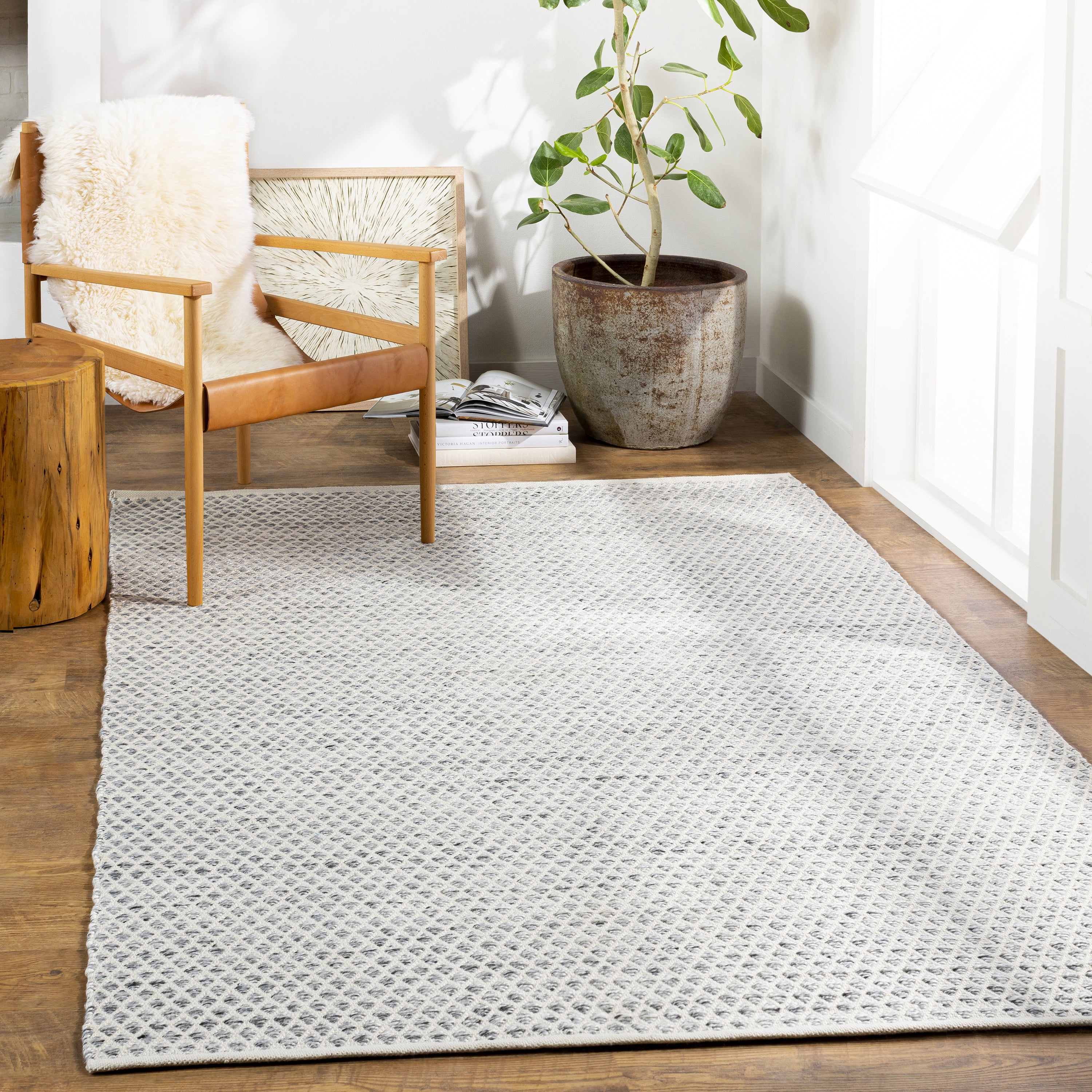 Surya Azalea Neutral Outdoor Rug - 2Modern