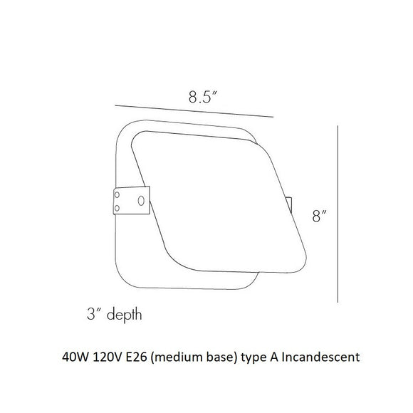 Arteriors Mercury Wall Sconce - 2Modern