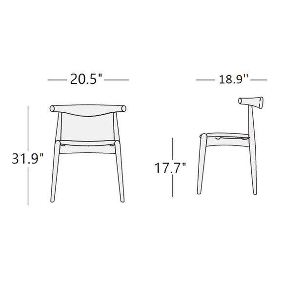 Carl Hansen and Son CH36 Dining Chair - 2Modern