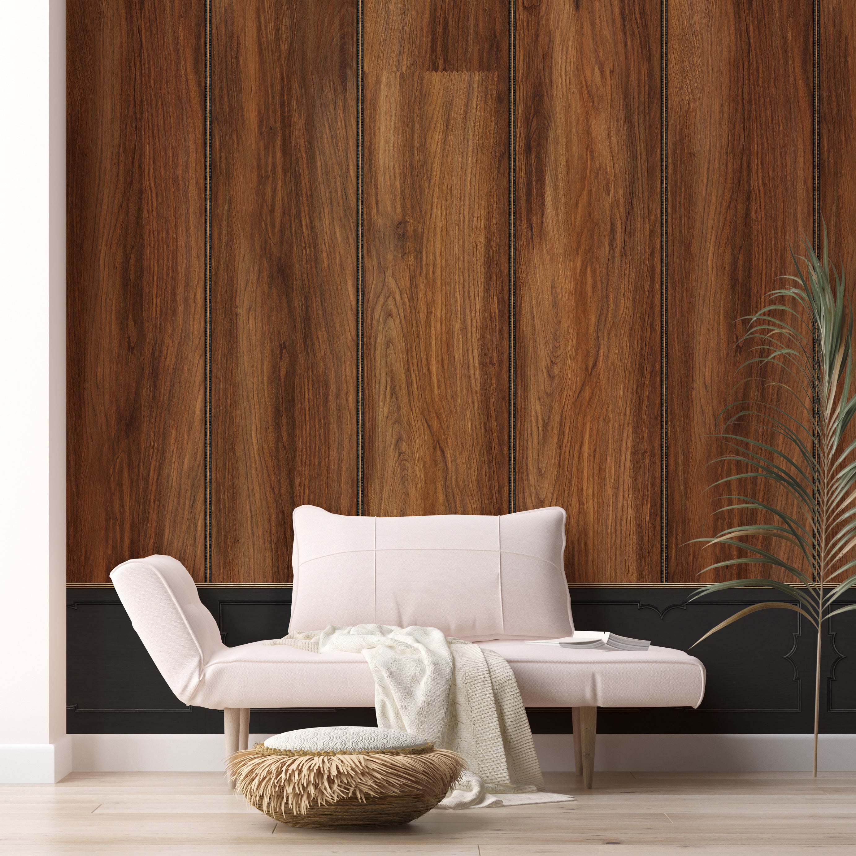NLXL Wood Panel Wallpaper - 2Modern