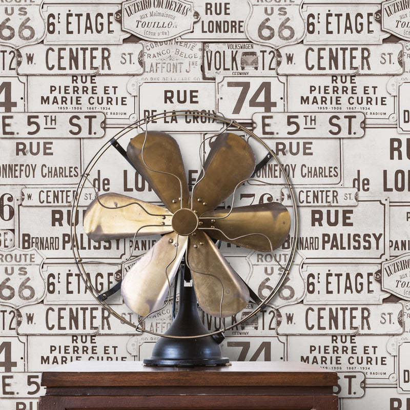 Mind The Gap Street Signs Wallpaper - 2Modern