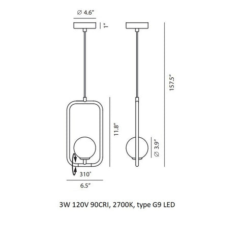 Seed Design Sircle Pendant Light - 2Modern