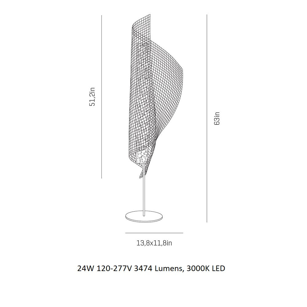 a-emotional light Clara LED Floor Lamp - 2Modern