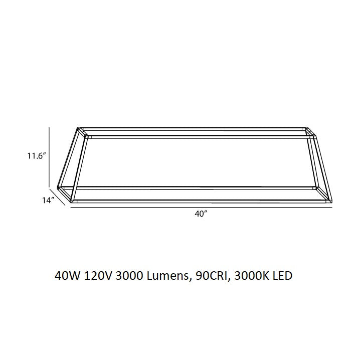 Koncept Z-Bar Rise Rectangle Pendant Light - 2Modern