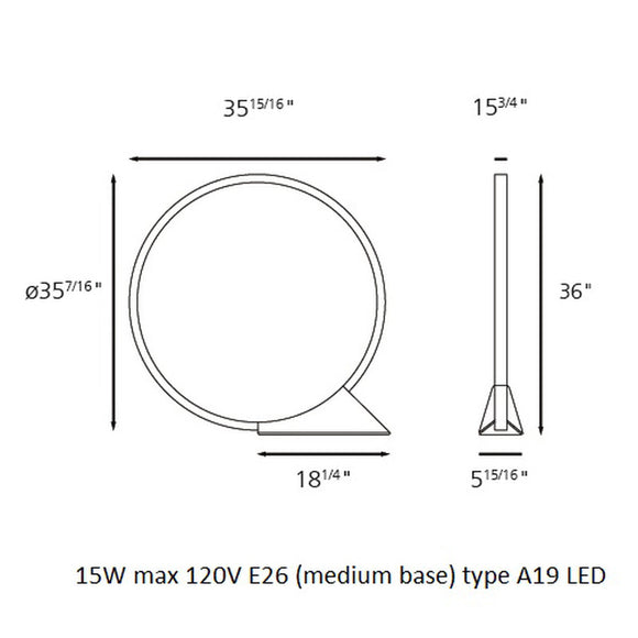 Artemide "O" Outdoor Floor Lamp - 2Modern