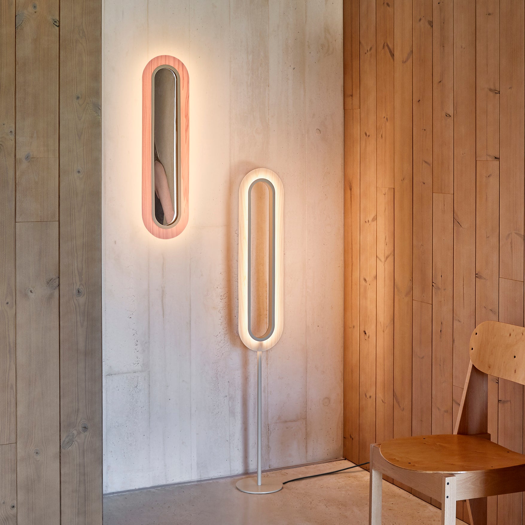 LZF Lens Super Oval LED Wall Sconce - 2Modern