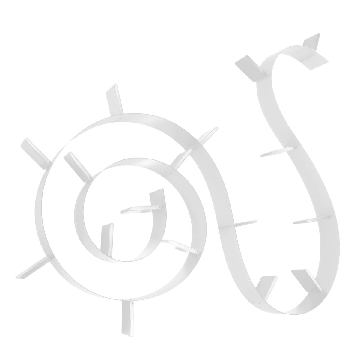 Kartell Bookworm Bookshelf - 17 Bookends - 2Modern