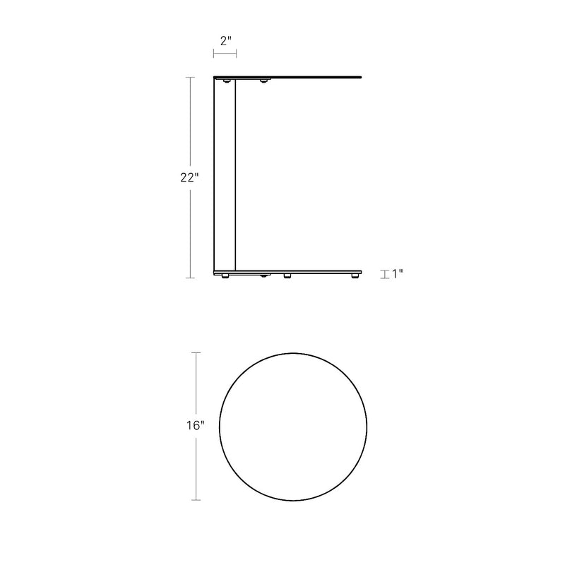 Blu Dot Note Side Table - 2Modern