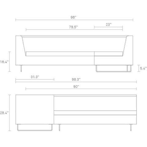 Modern Sectional Sofas - 2Modern
