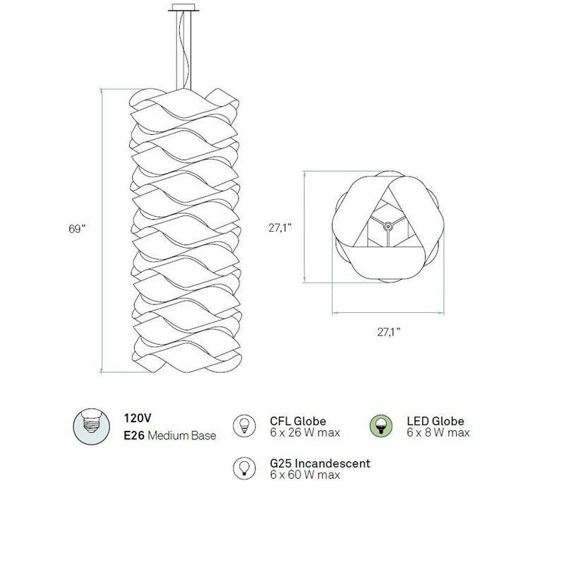 LZF Link Chain Suspension - 2Modern
