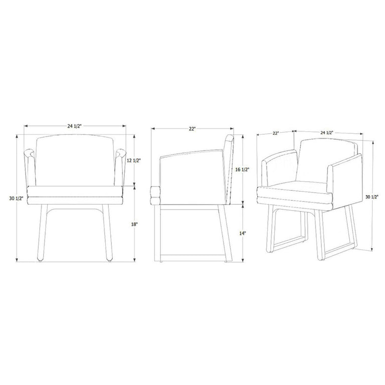 ARTLESS Allison Chair - 2Modern