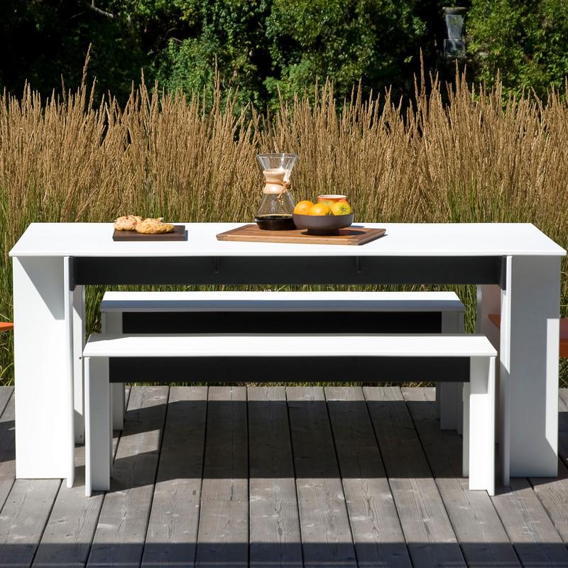 Loll Designs Hall Outdoor Dining Bench - 2Modern