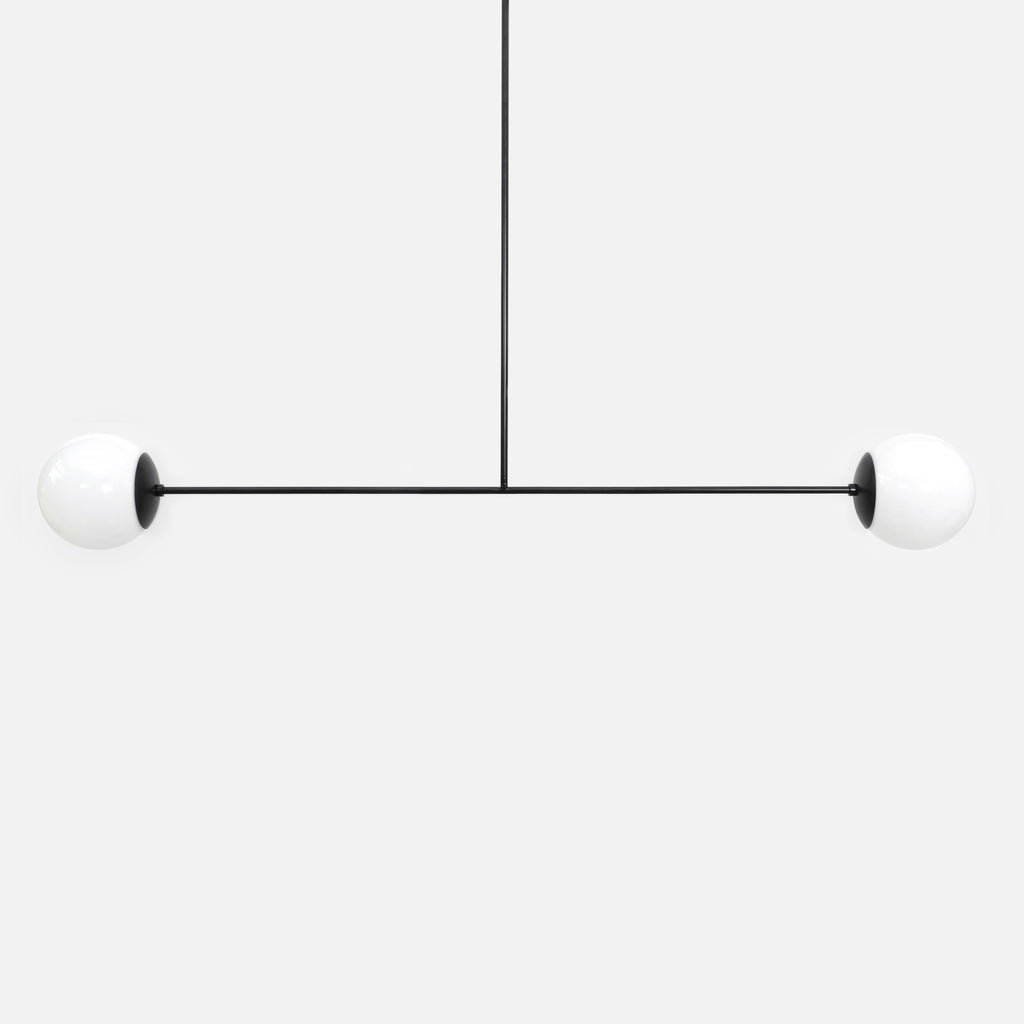 Andrew Neyer Big Olympic Barbell Linear Pendant Light - 2Modern