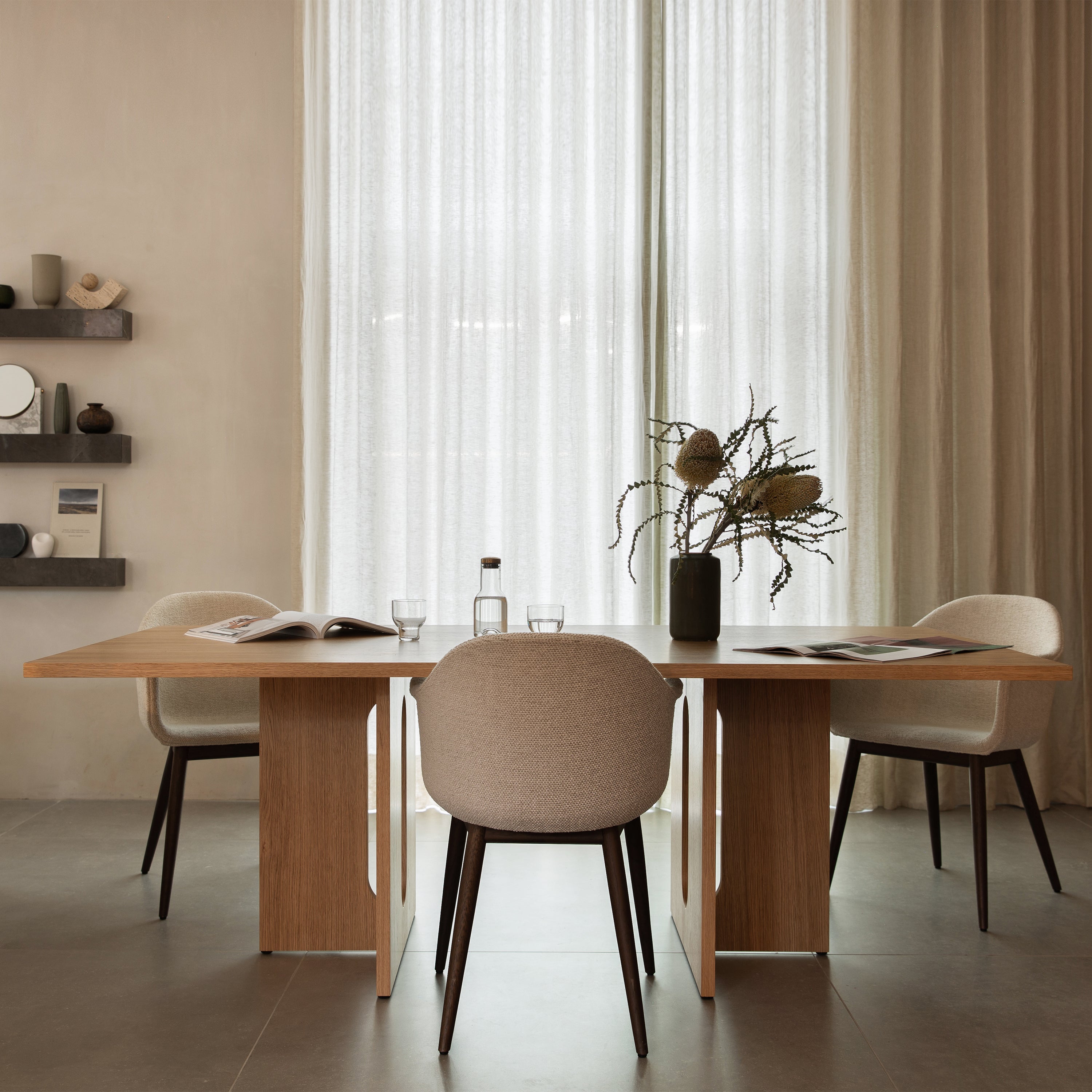 Audo Copenhagen Androgyne Rectangular Dining Table by Menu Design now ...