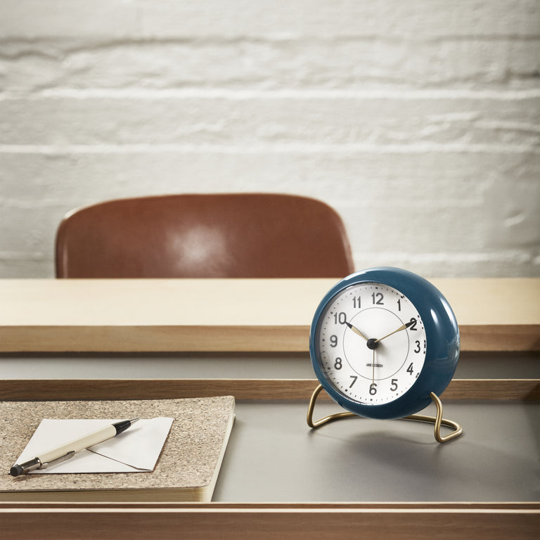 Arne Jacobsen Clocks Station Table Clock - 2Modern