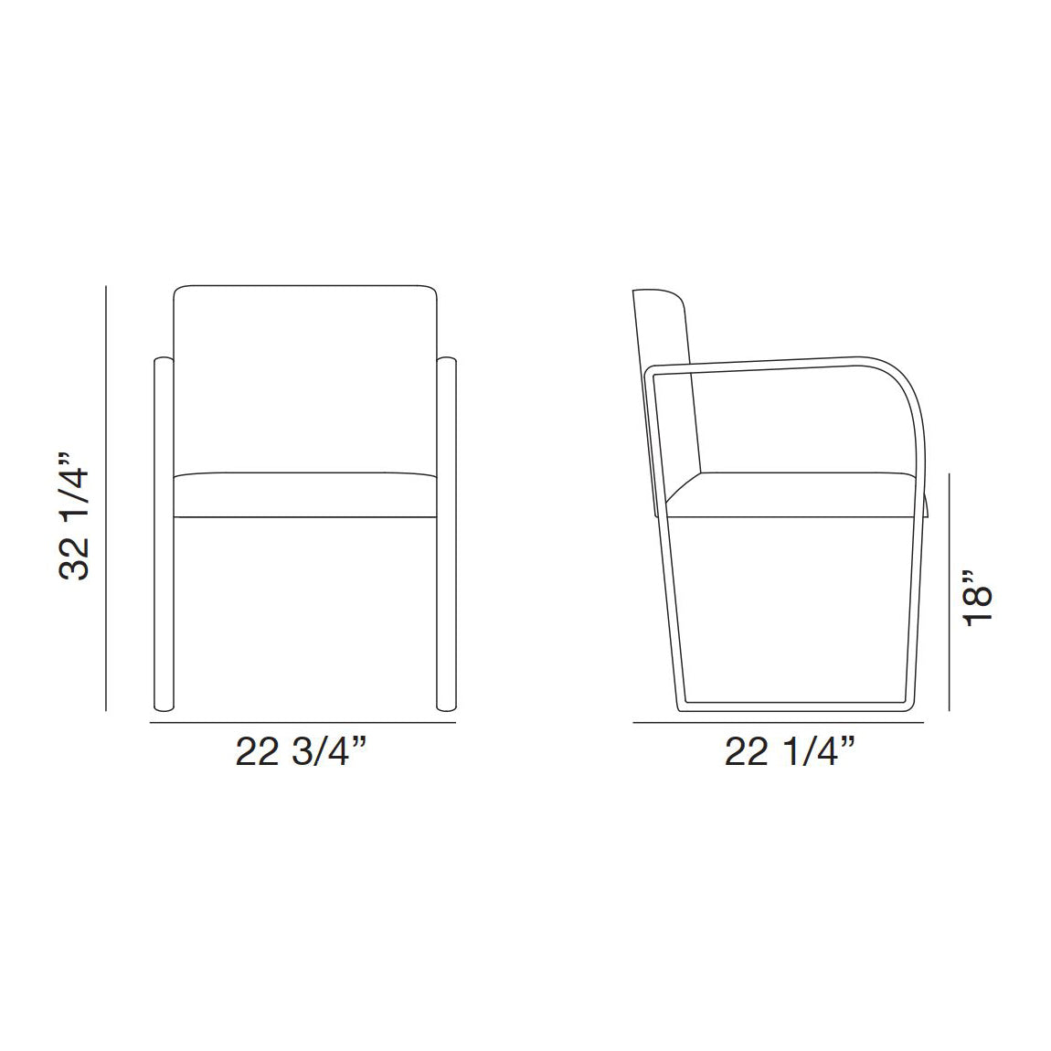 Arper Arcos Dining Chair - 2Modern
