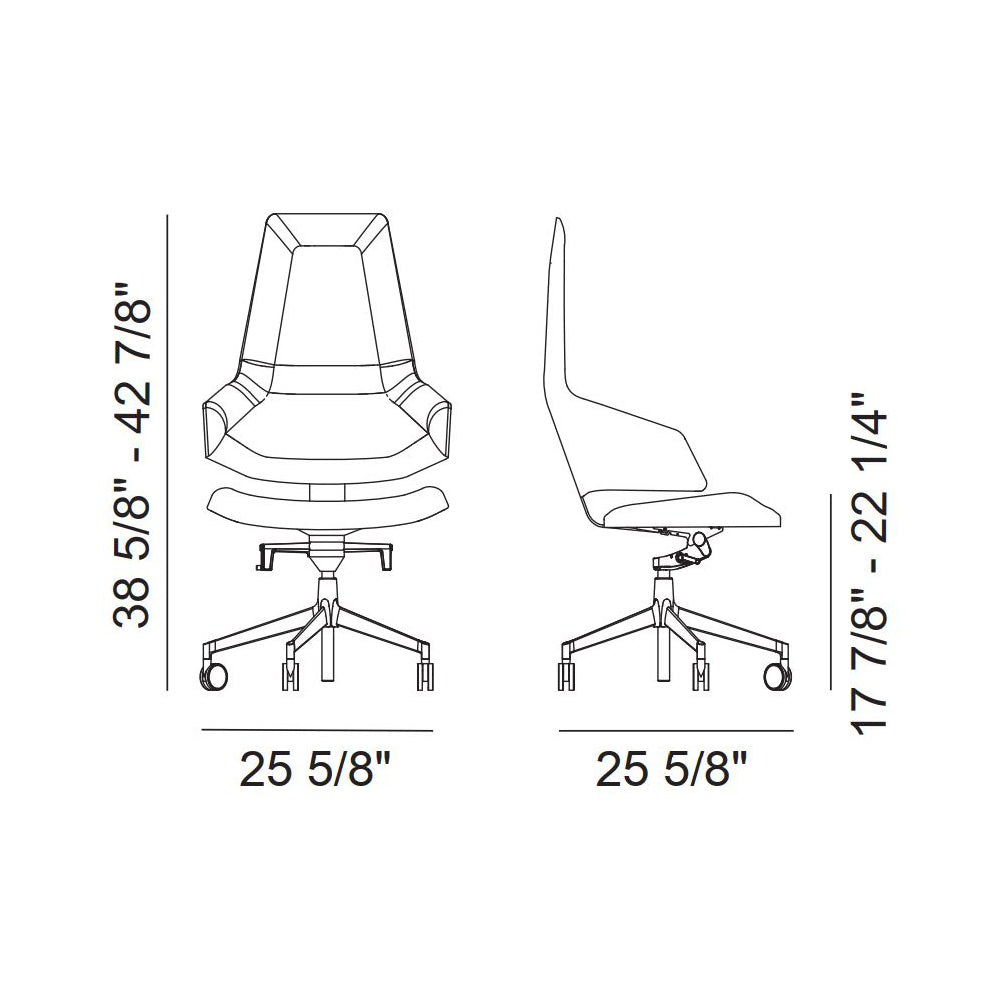 Arper Aston Syncro Office Chair - 2Modern