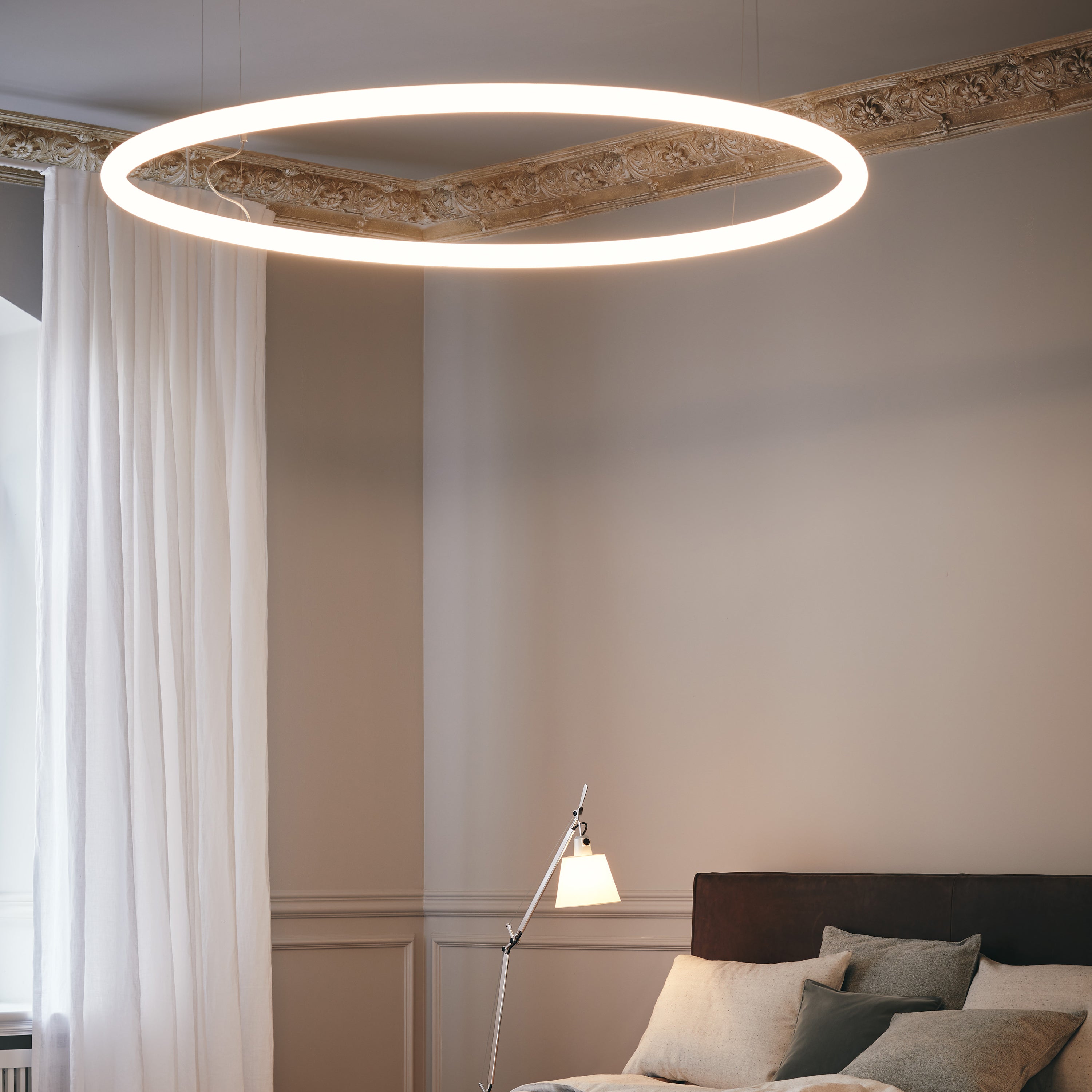 Artemide Alphabet of Light Circular Suspension Light - 2Modern