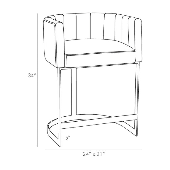 Arteriors Tatum Stool - 2Modern