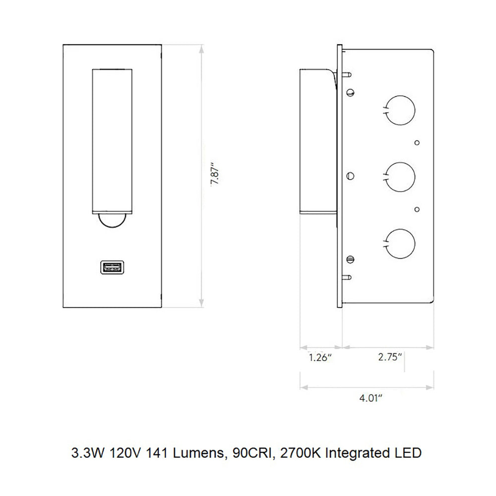 Astro Lighting Fuse 3 Wall Sconce - 2Modern