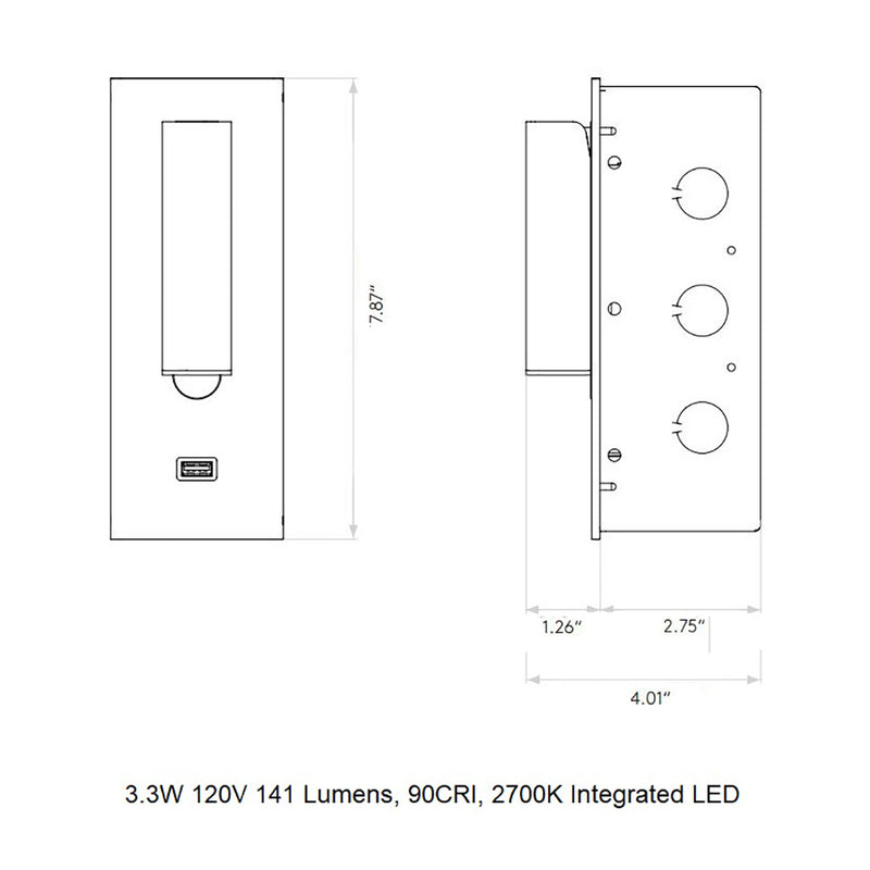 Astro Lighting Fuse 3 Wall Sconce - 2Modern