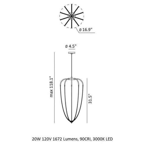 Axo Light Alysoid Pendant Light - 2Modern