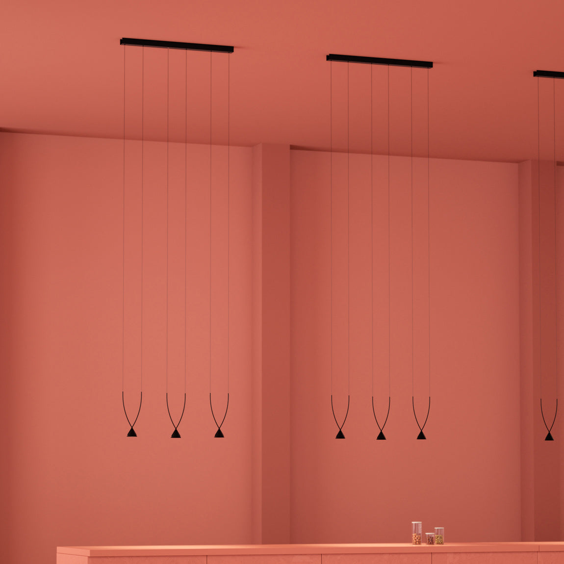 Axo Light Jewel Linear Pendant Light - 2Modern