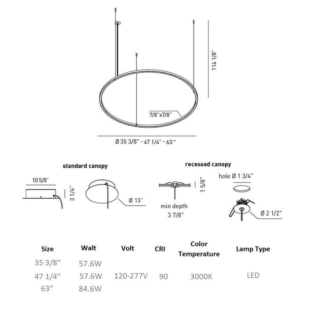 Axo Light U-Light ULA Pendant Light - 2Modern